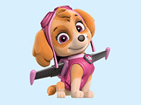 Раскраска Скай